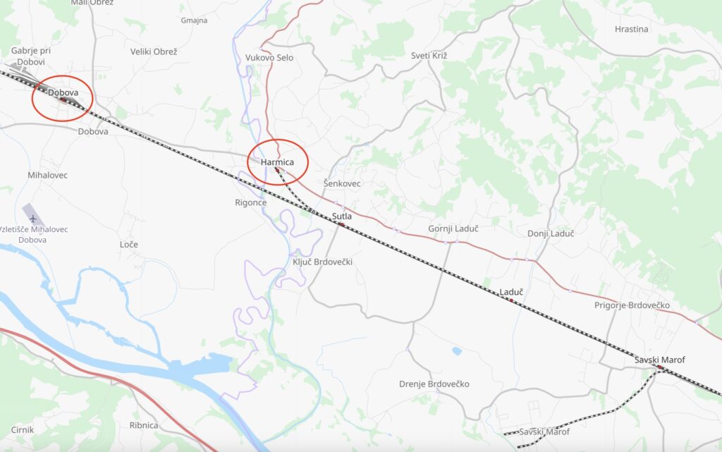 Trainhopping at Dobova – cross border rail on a 160 year old train line ...